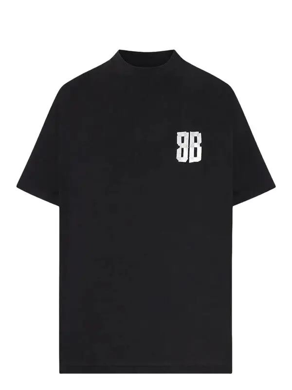 Balenciaga Large Fit T-shirt - Black