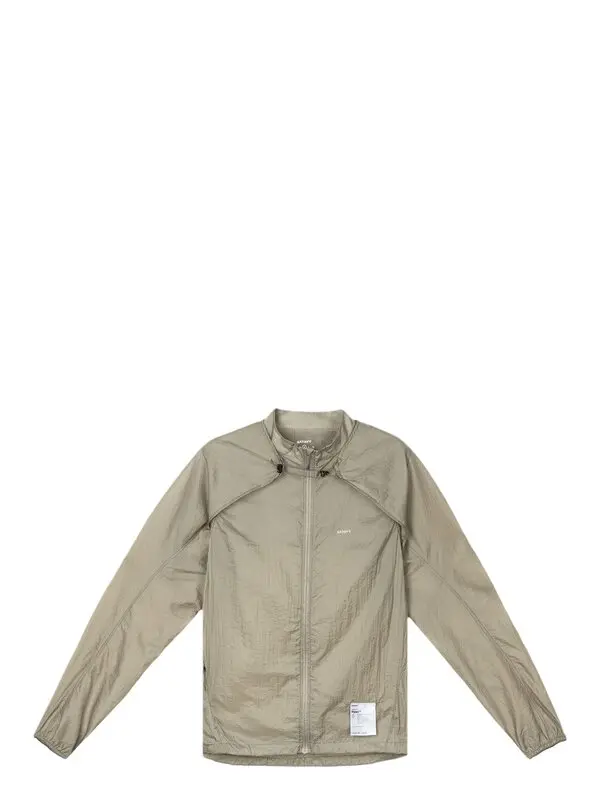 Satisfy Rippy Modular Windbreaker 'aluminium - Tan