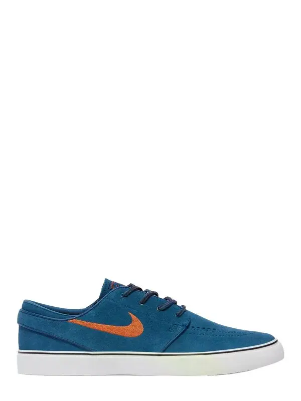 Nike Sb Zoom Janoski Force/campfire Orange Sneakers - Blue