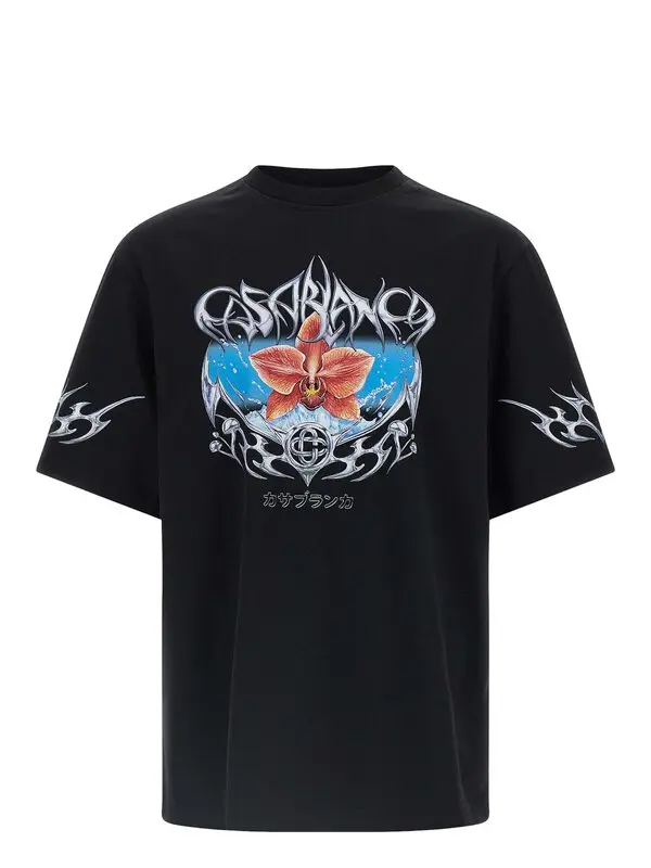 Casablanca Blades' T-shirt - Black
