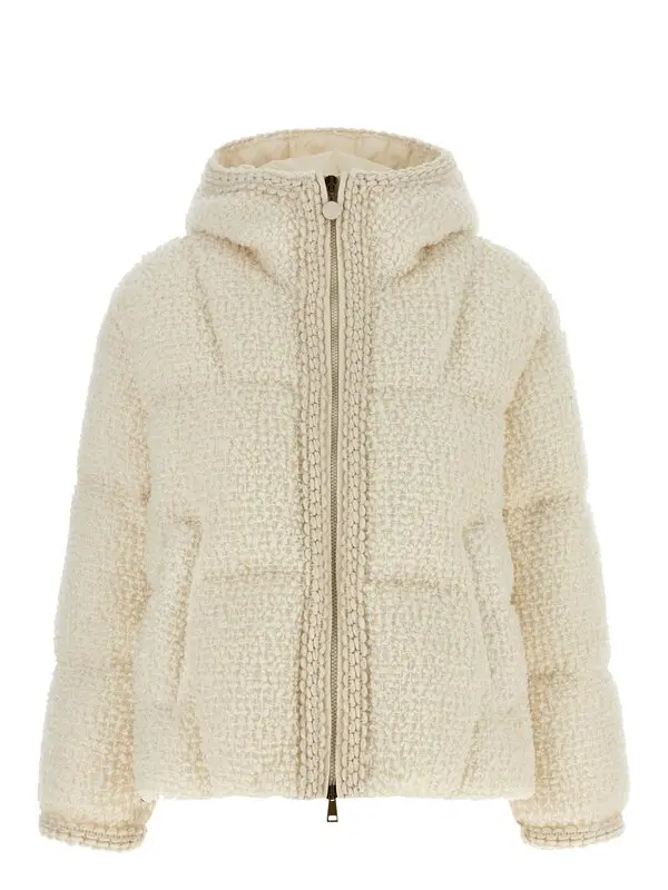 Moncler Cristallin' Down Jacket - White