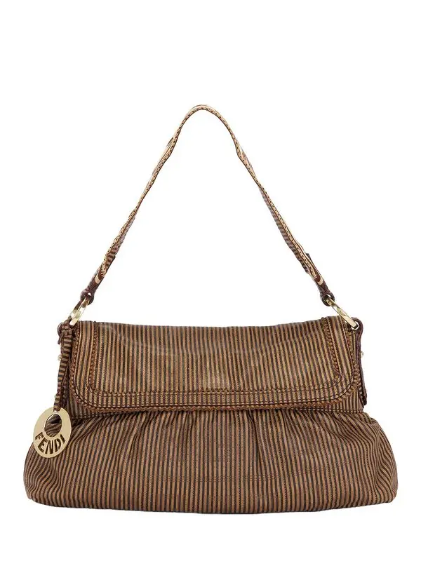 Fendi Chef Shoulder Bag - Brown
