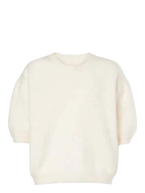 LISA YANG Juniper Cashmere Sweater - Cream Brushed