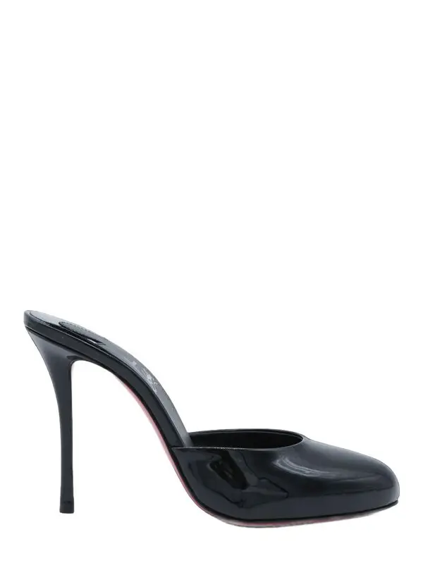 CHRISTIAN LOUBOUTIN Dolly Patent Leather Mules - Multicolor