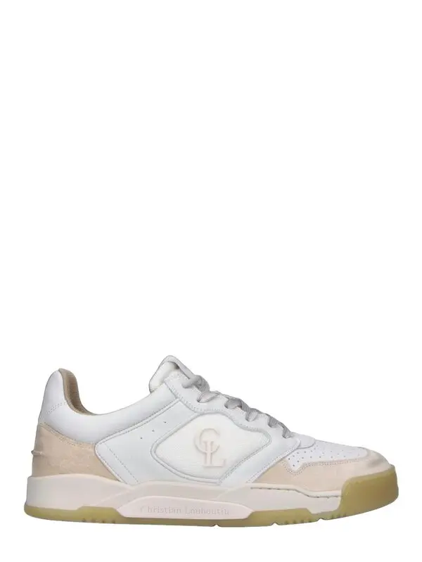 CHRISTIAN LOUBOUTIN Basketball 1 Retro Leather Sneakers - Multicolor