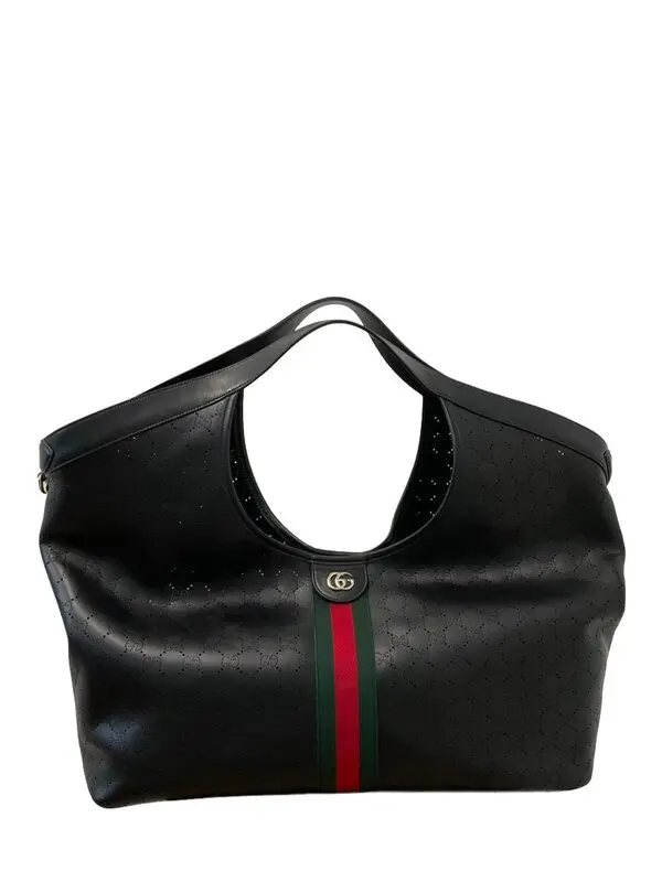 Gucci Giglio Large Leather Tote - Multicolor