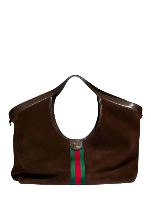 Gucci Giglio Large Suede Leather Tote - Multicolor