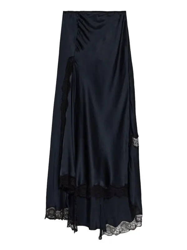 Isabel Marant Étoile Alexandra Silk Long Skirt - Multicolor