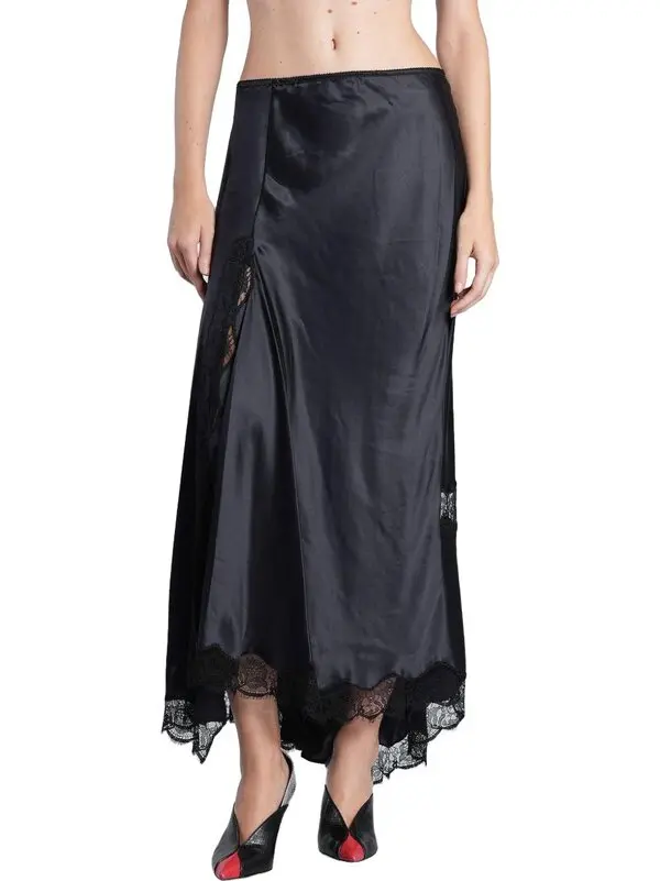 Isabel Marant Étoile Alexandra Silk Long Skirt - Multicolor