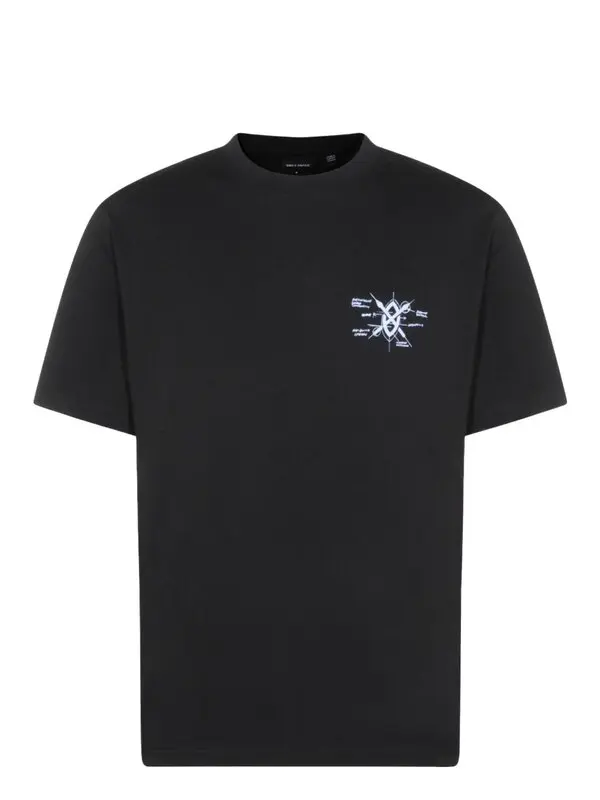 DAILY PAPER Crew-neck T-shirt - Black