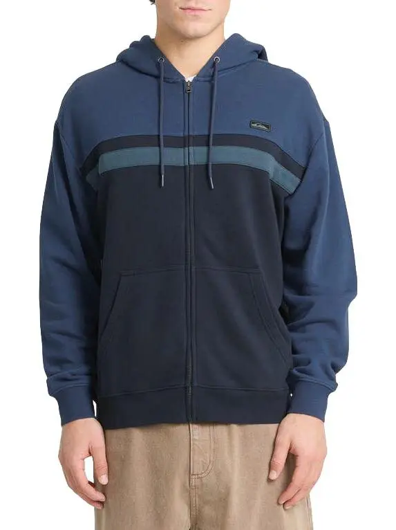 Quiksilver Surf Full Zip Hoodie - Total Eclipse