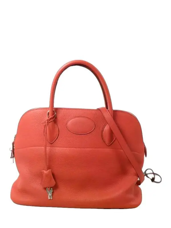 Hermès 2009 35 Bolide Tote Bag - Red
