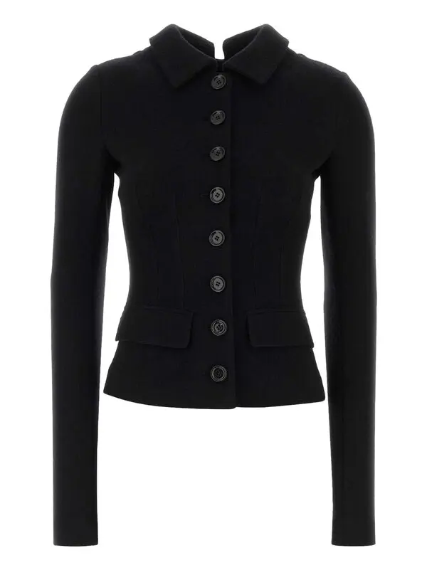 Dolce & Gabbana Wool Blazer - Black