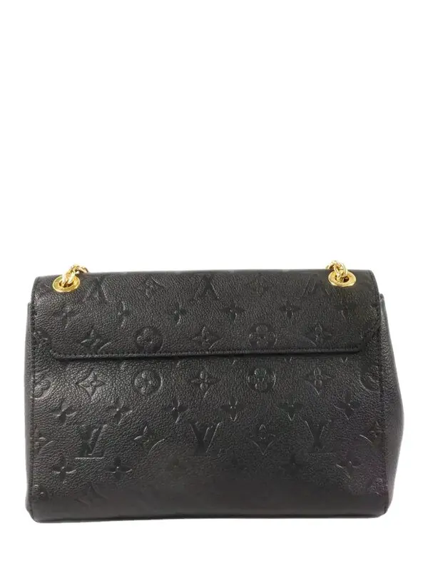 LOUIS VUITTON Pm Vavin Monogram Empreinte Shoulder Bag - Black