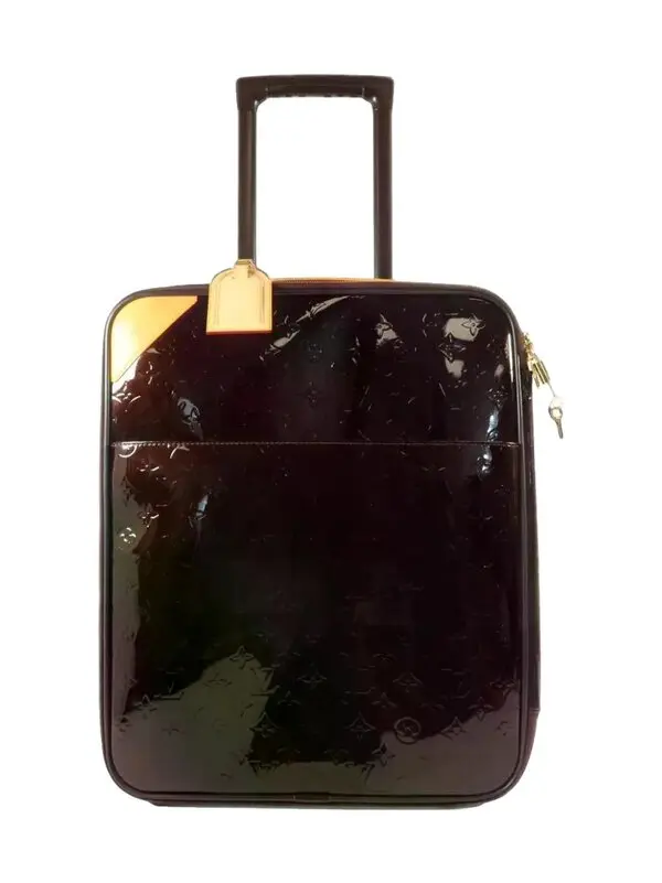 LOUIS VUITTON 45 Pégase Monogram Vernis Suitcase - Red