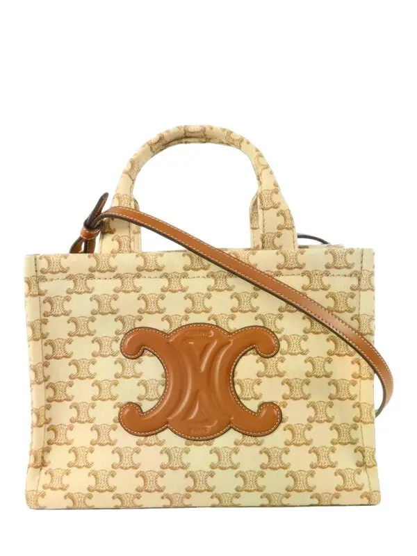 Celine Small Triomphe Cabas Thais Tote Bag - Neutrals