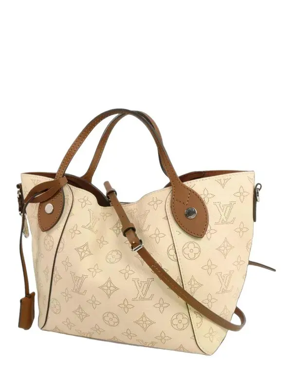 LOUIS VUITTON Pm Hina Mahina Monogram Handbag - Neutrals