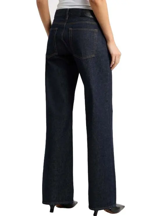 FRAME The Pixie Wide Leg Jeans - Rinse