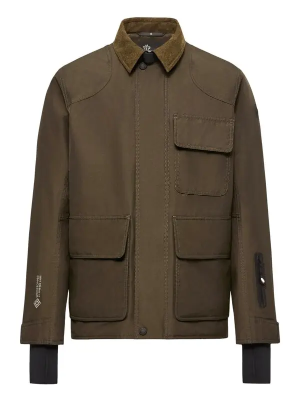 Moncler Andes Hooded Insulated Ski Jacket - Green