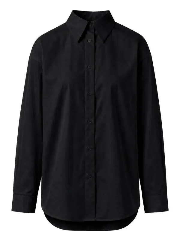 WAKAKUU Shirt Classic Cotton - Black