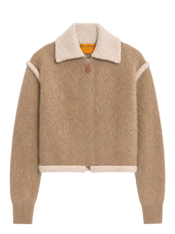 Guest In Residence Jacket Grizzly Frankie - Camel