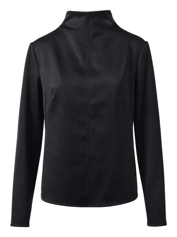 WAKAKUU Blouse Lorde Satin - Black