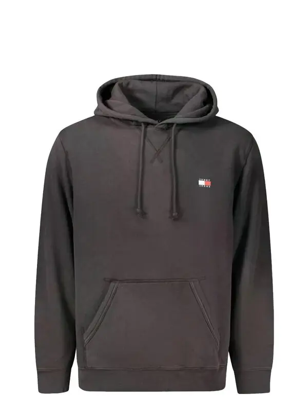 Tommy Hilfiger Logo-patch Drawstring Hoodie - Grey
