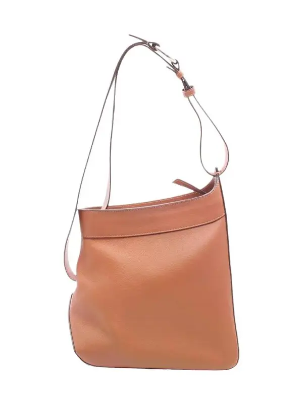 Marni 2010s Leather Shoulder Bag - Brown