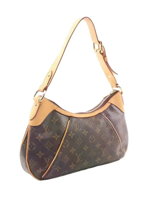 LOUIS VUITTON 2009 Thames Pm Monogram Zip-fastening Shoulder Bag - Brown