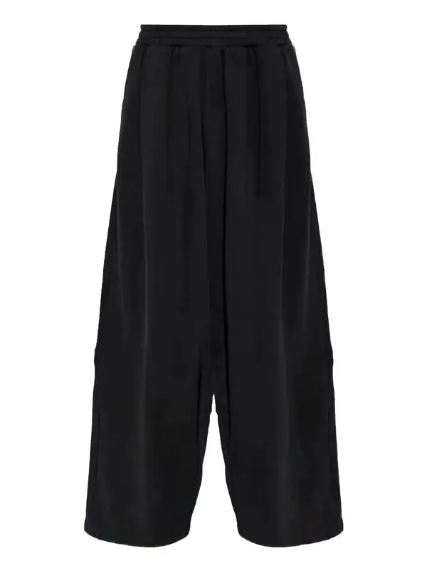 Adidas Wide-leg Track Pants - Black