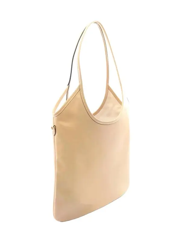 Miu Miu Ivy Logo-plaque Tote Bag - Neutrals
