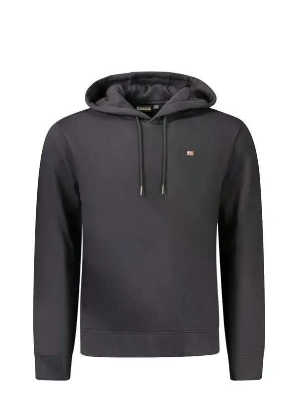 NAPAPIJRI Balis Logo-patch Drawstring Hoodie - Grey