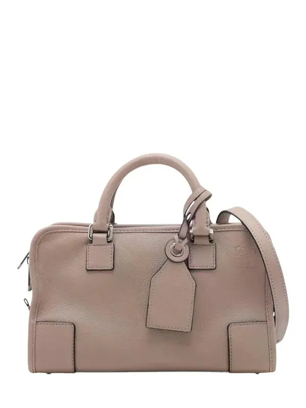 Loewe 2010-2026 Leather Amazona 23 Satchel - Neutrals