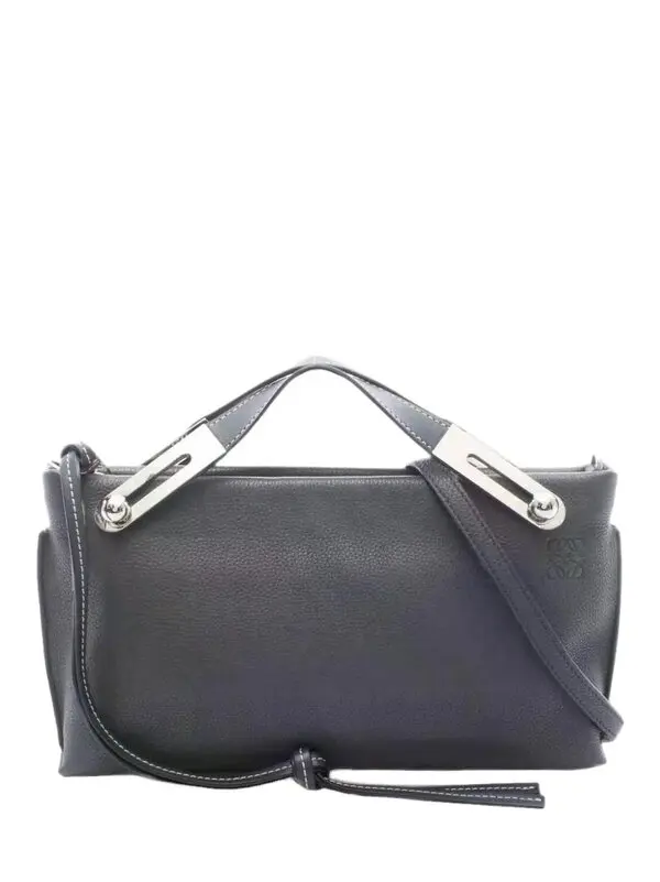 Loewe 2000s Missy Calf Leather Handbag - Grey