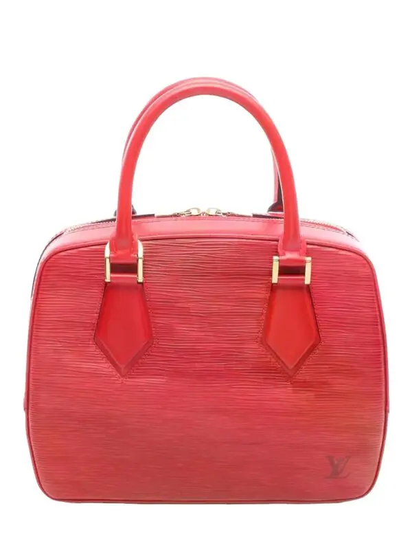 LOUIS VUITTON 2001 Sablon Epi Tote Bag - Red