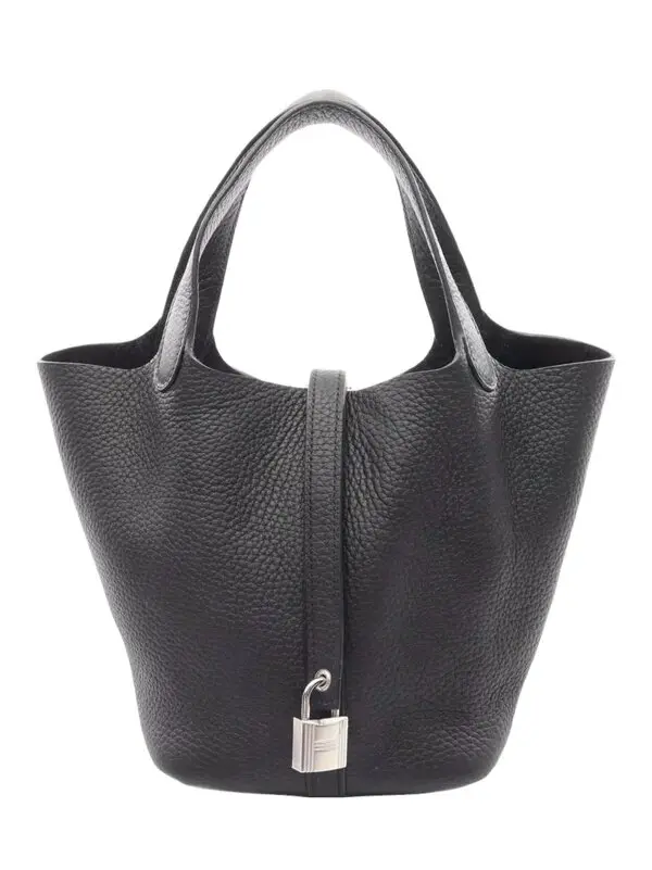 Hermès 2026 Pm Picotan Lock Tote Bag - Black