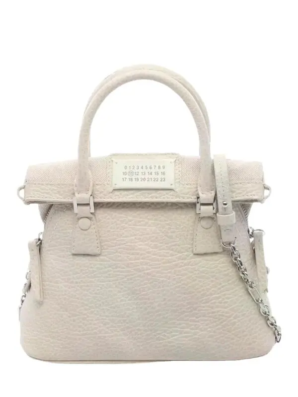 MAISON MARGIELA 2010s Micro 5ac Tote Bag - Neutrals
