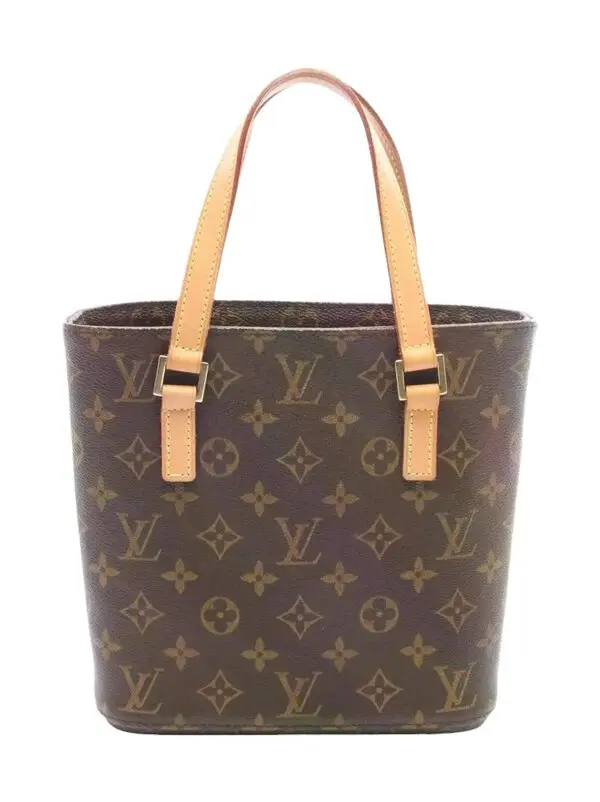 LOUIS VUITTON 2003 Pm Vavin Monogram Canvas Tote Bag - Brown
