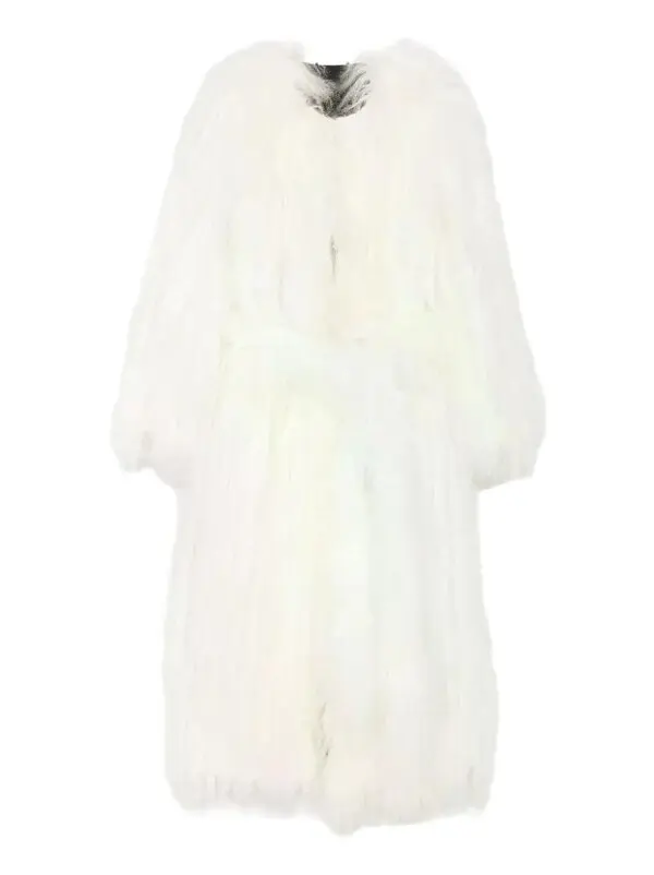 NUMEROOTTO Mongolia Coat - White