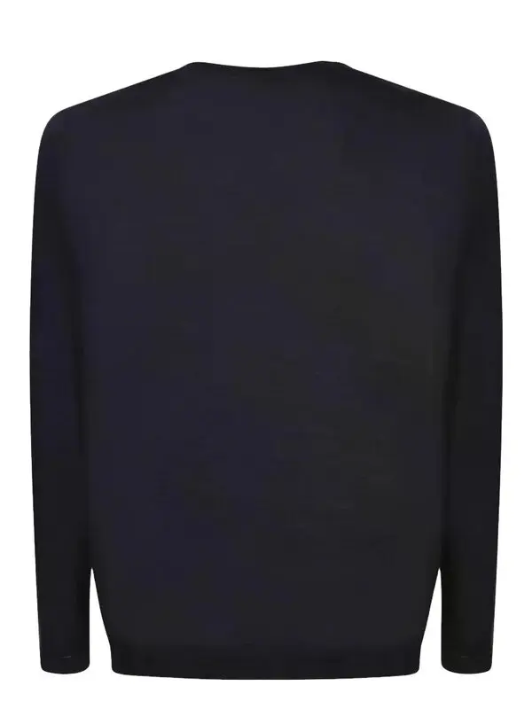 DELL'OGLIO Crew-neck Sweater - Blue