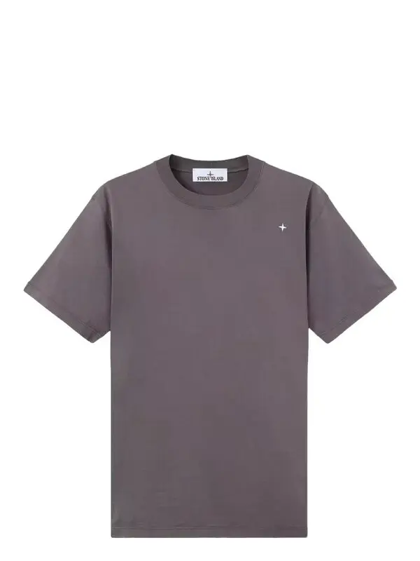 Stone Island Logo-print T-shirt - Grey