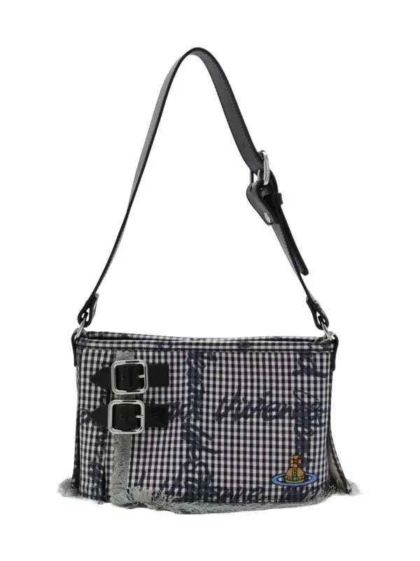 VIVIENNE WESTWOOD Heather Shoulder Bag - Black