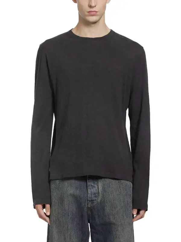 Our Legacy Bandaid Longsleeve Pure Graphite Cloudskin Jersey - Brown