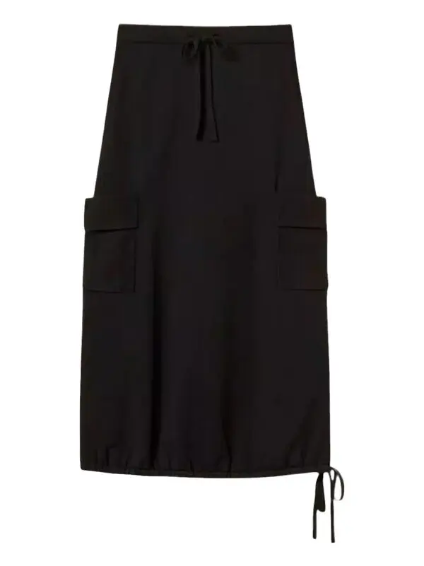 TWINSET Drawstring Skirt - Black