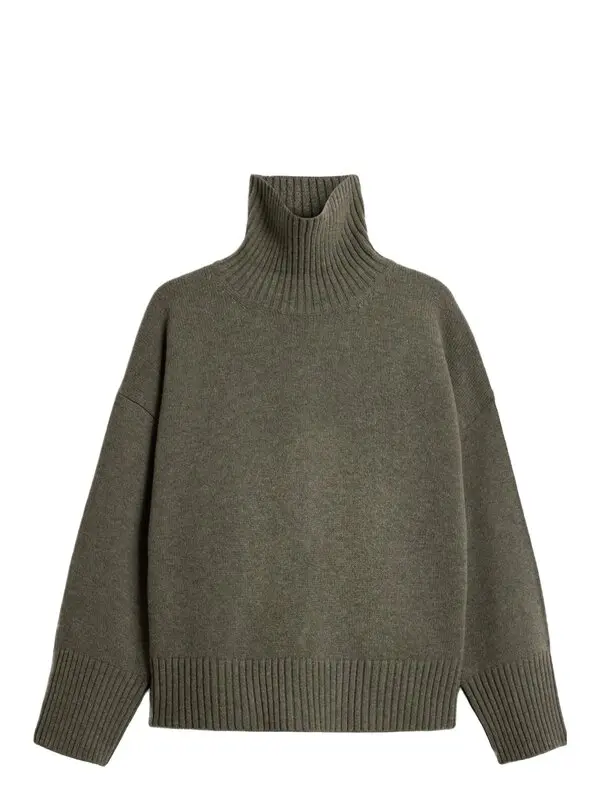 Soeur Turtleneck Sweater - Gray Plaster