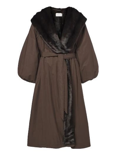 Magda Butrym Cotton Wrap Coat - No