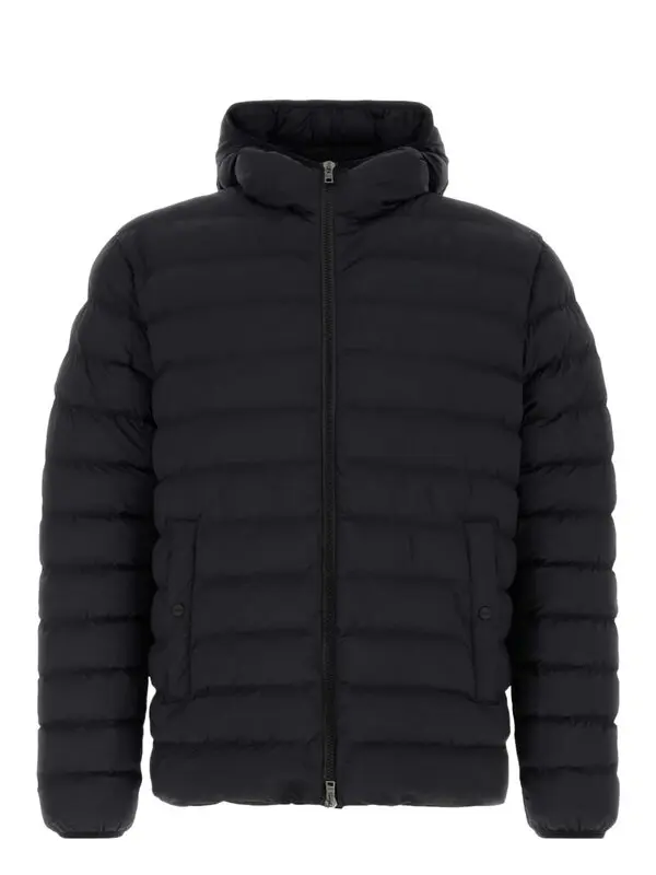 Herno Hooded Jacket - Black