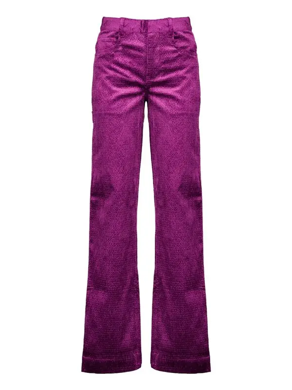 Christopher Esber Ava Sateen Corduroy Jeans - No