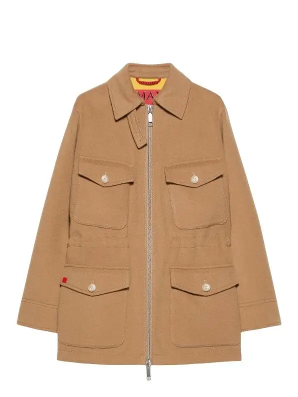 Max & Co. Double-woven Wool Field Jacket - Camel