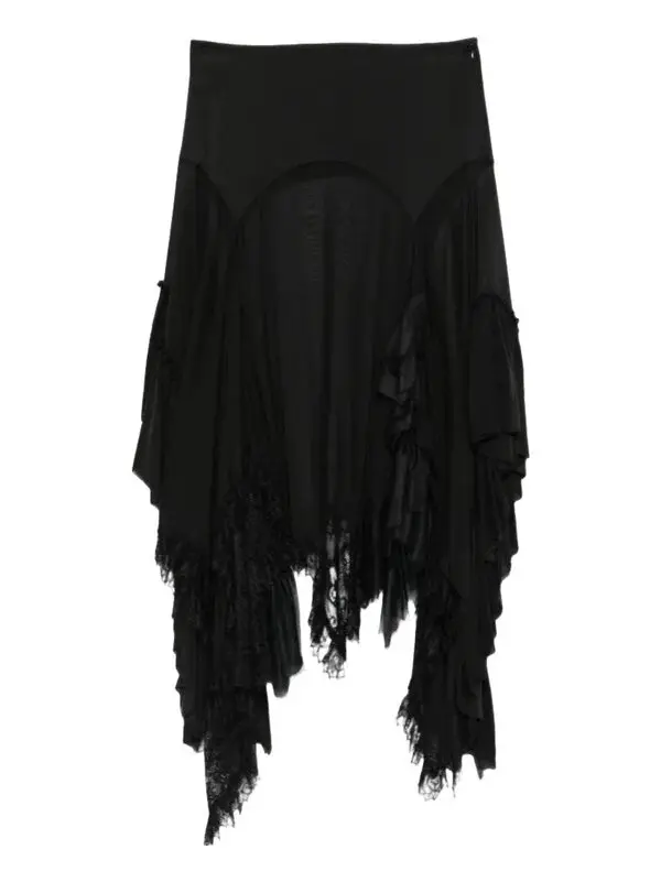 ANN DEMEULEMEESTER Asymmetrical Skirt - Good